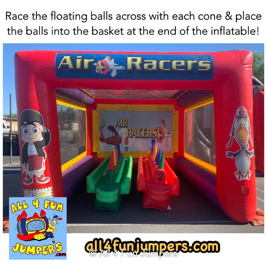 Air Racer Inflatable Game: Thrilling Fun | Temecula, Murrieta, Nuevo