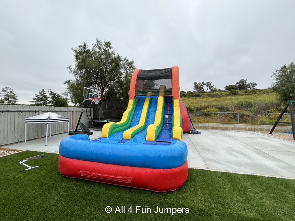 Splash into Fun with Dual Lane Water Slide Rentals | Menifee, Temecula