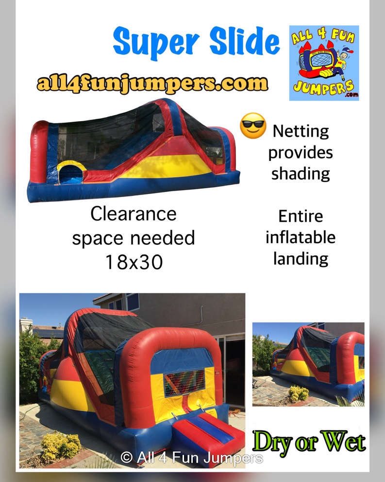 Super Slide Water Slide - Menifee, Temecula, Murrieta, Wildomar, Nuevo