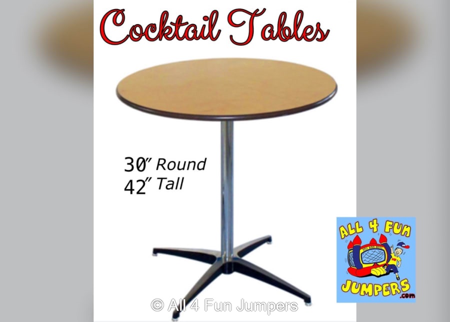 Fitted Spandex Covers for Cocktail Tables - Temecula, Menifee, Nuevo