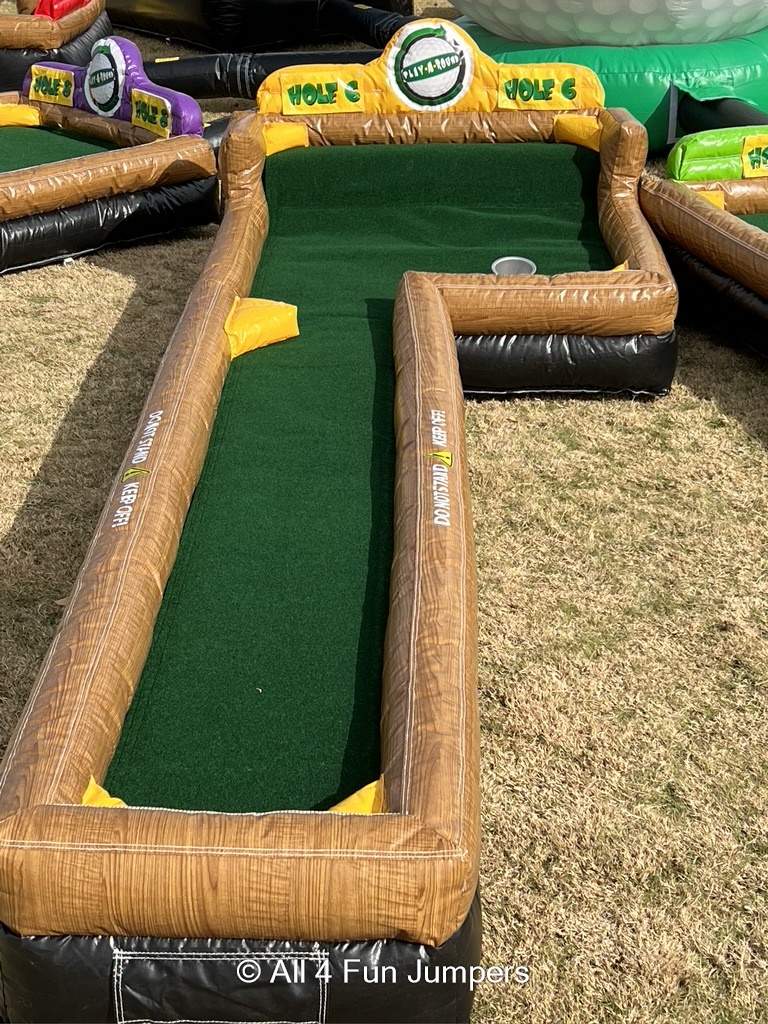 9 Hole Inflatable Golf Game - Menifee, Temecula, Nuevo and more