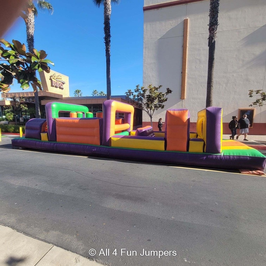40' Obstacle Course Rental - Menifee, Temecula, Murrieta & more!