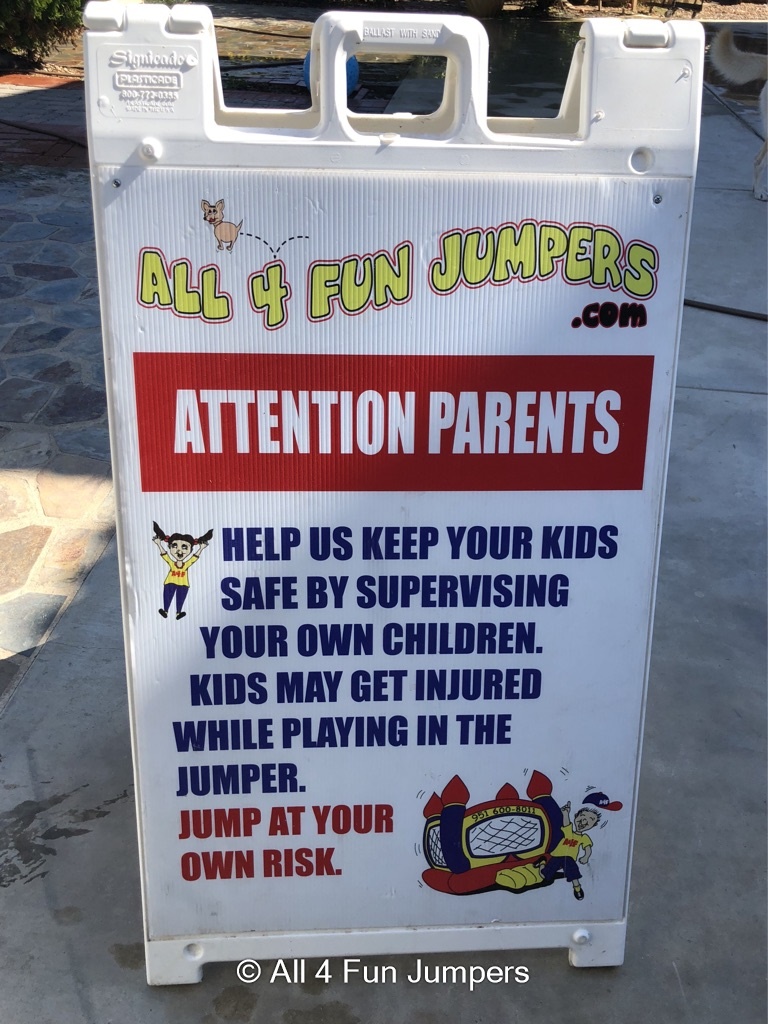 Safety A-Frame Sign Rentals - Temecula, Murrieta, Menifee, Nuevo